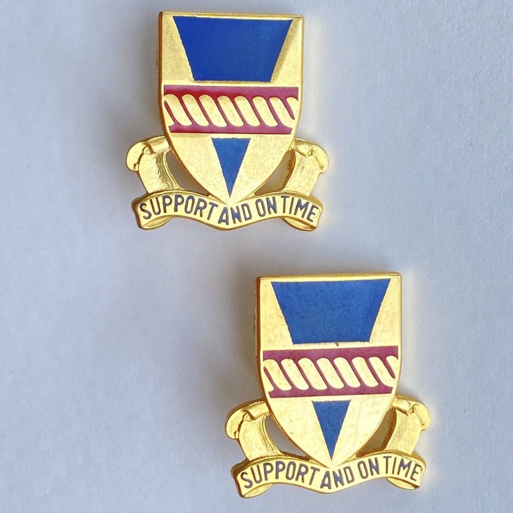 Us Army 53rd Support Battalion Unit Crest Support And… - Gem